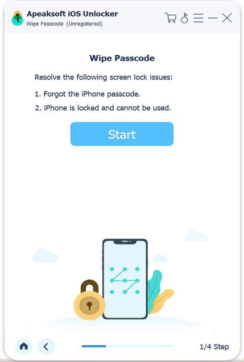 Apeaksoft iOS Unlocker - Get into Locked iPhone Without Password