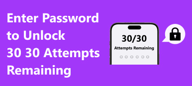 Solve Enter Password to Unlock 30/30 Attempts Remaining