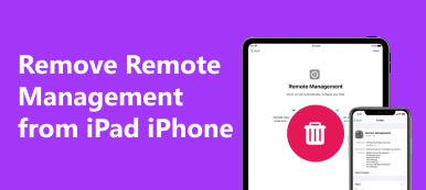 从 iPhone 和 iPad 上删除远程管理屏幕